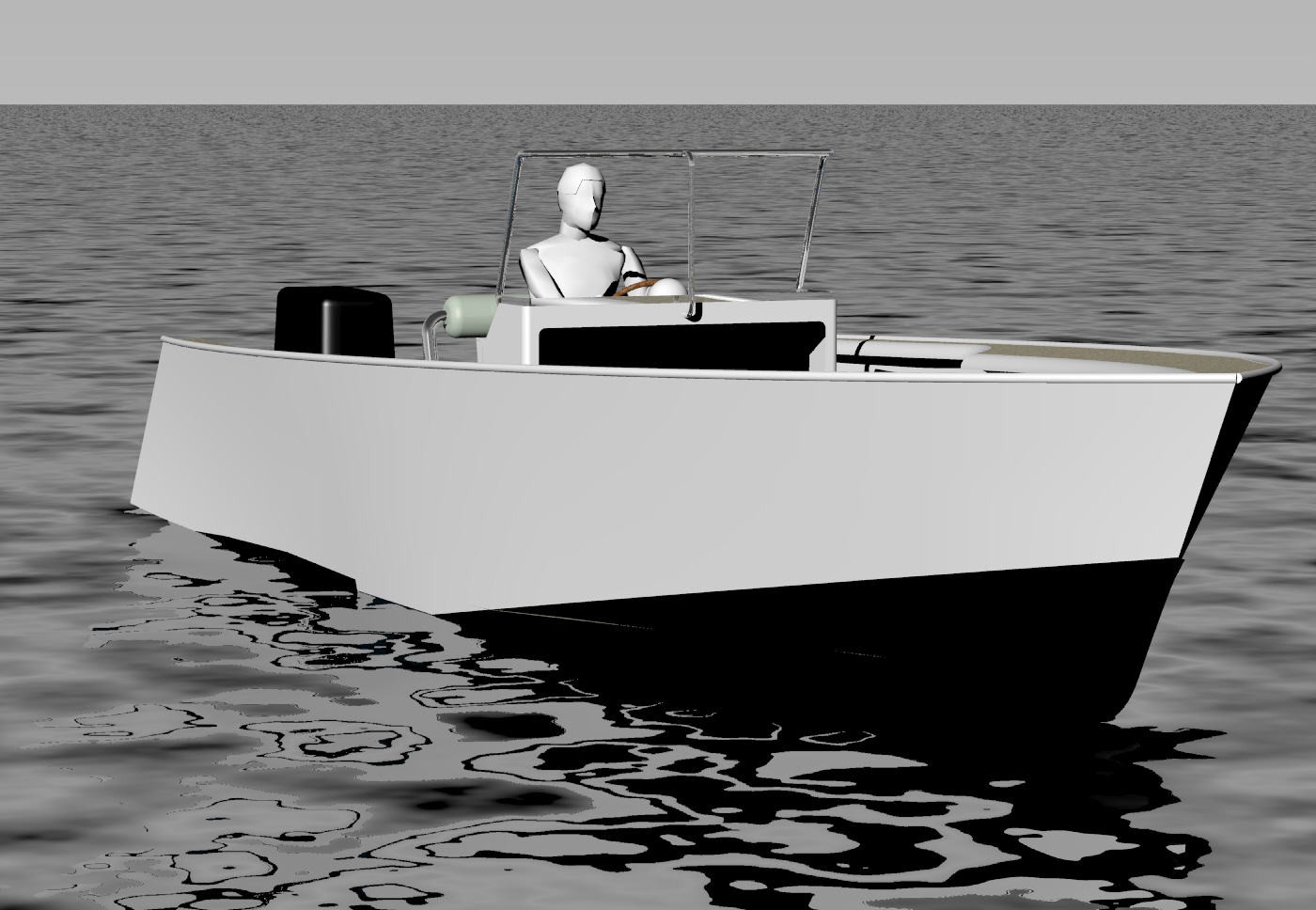 TANTON YACHT DESIGN.: Hydroplane. One step.