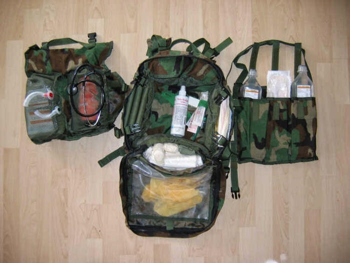 Webbingbabel: MOLLE Medic Bag - Mike Bag / Components