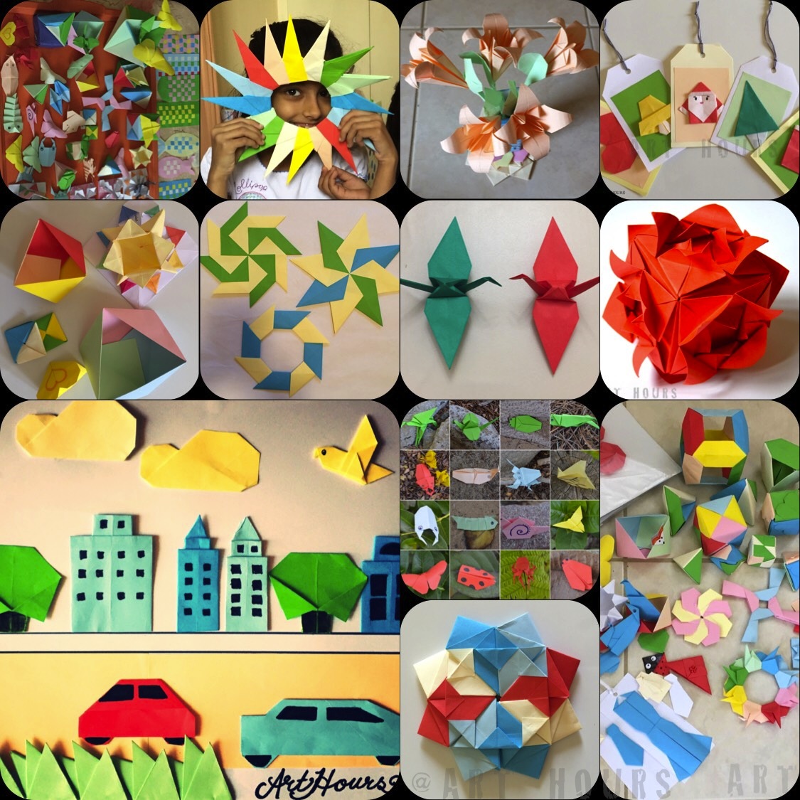 ArchGuide: Origami Models - A Glimpse to our Origami Journey so far...