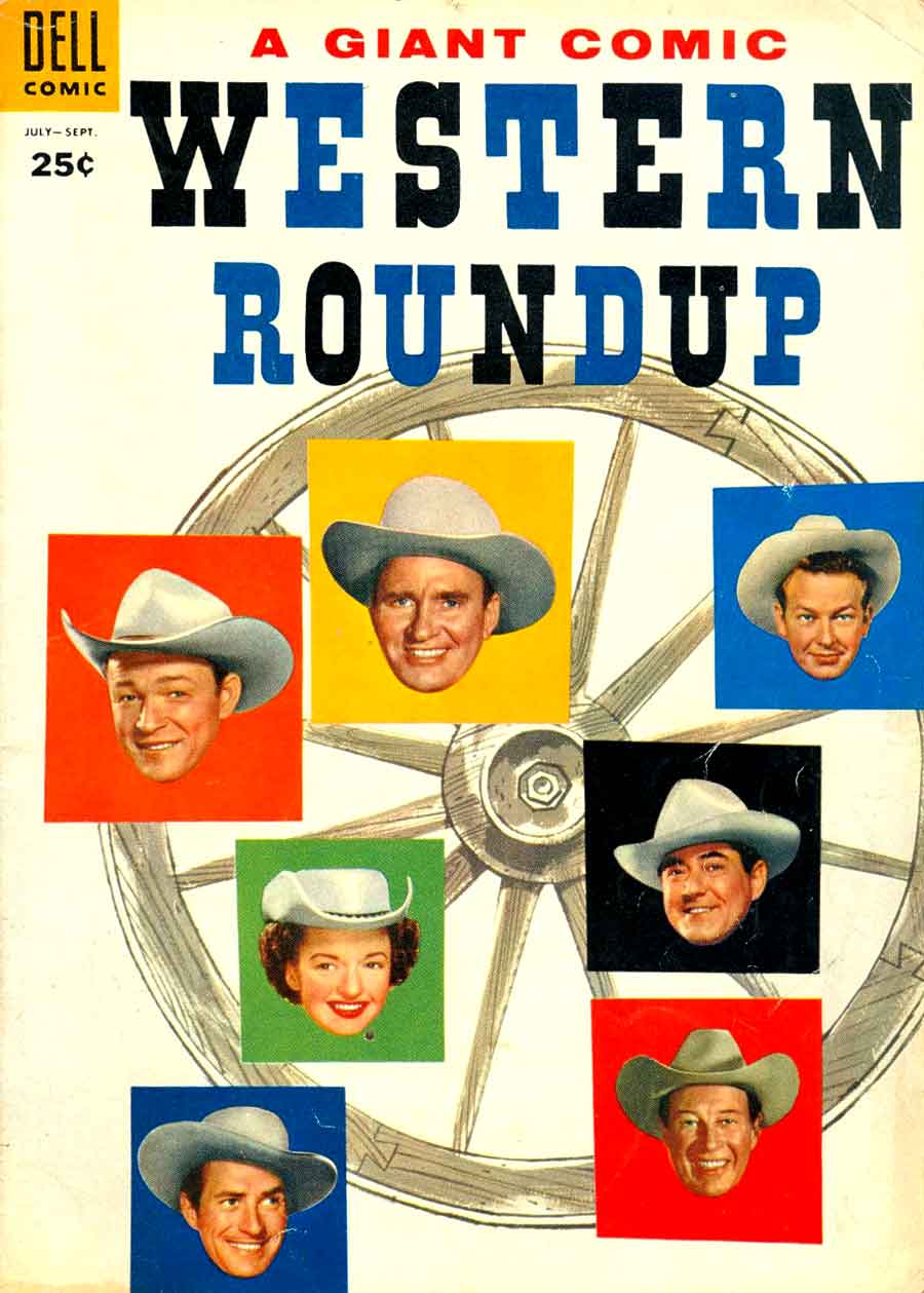 Western Roundup #11 - Russ Manning art - Pencil Ink