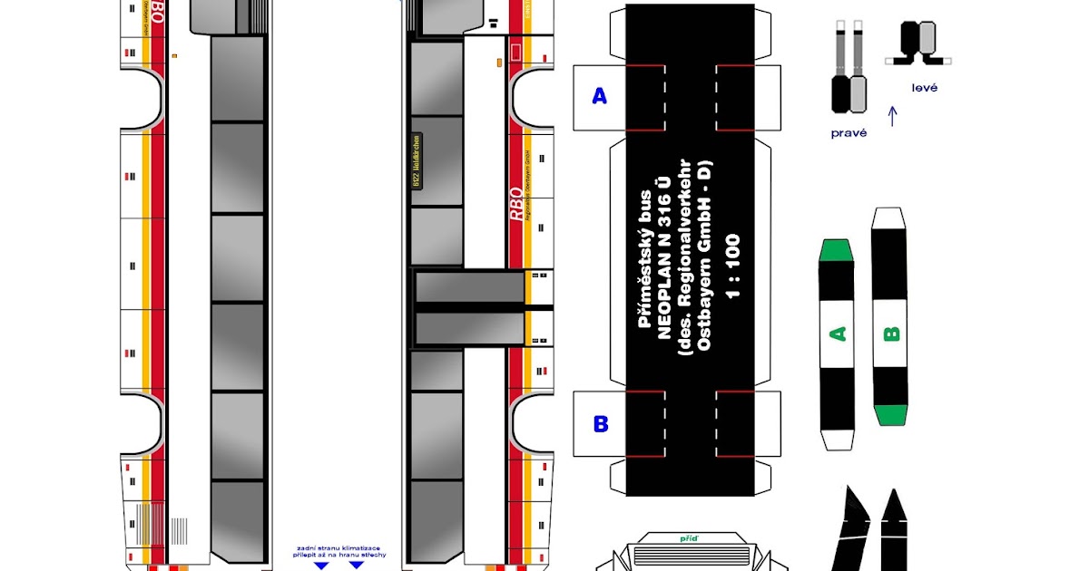 SP. Papel Modelismo: PaperBus Neoplan N 316 Ü