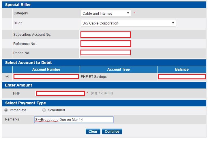 This Digital World: Metrobank Direct: Pay your SkyCable Bill Online