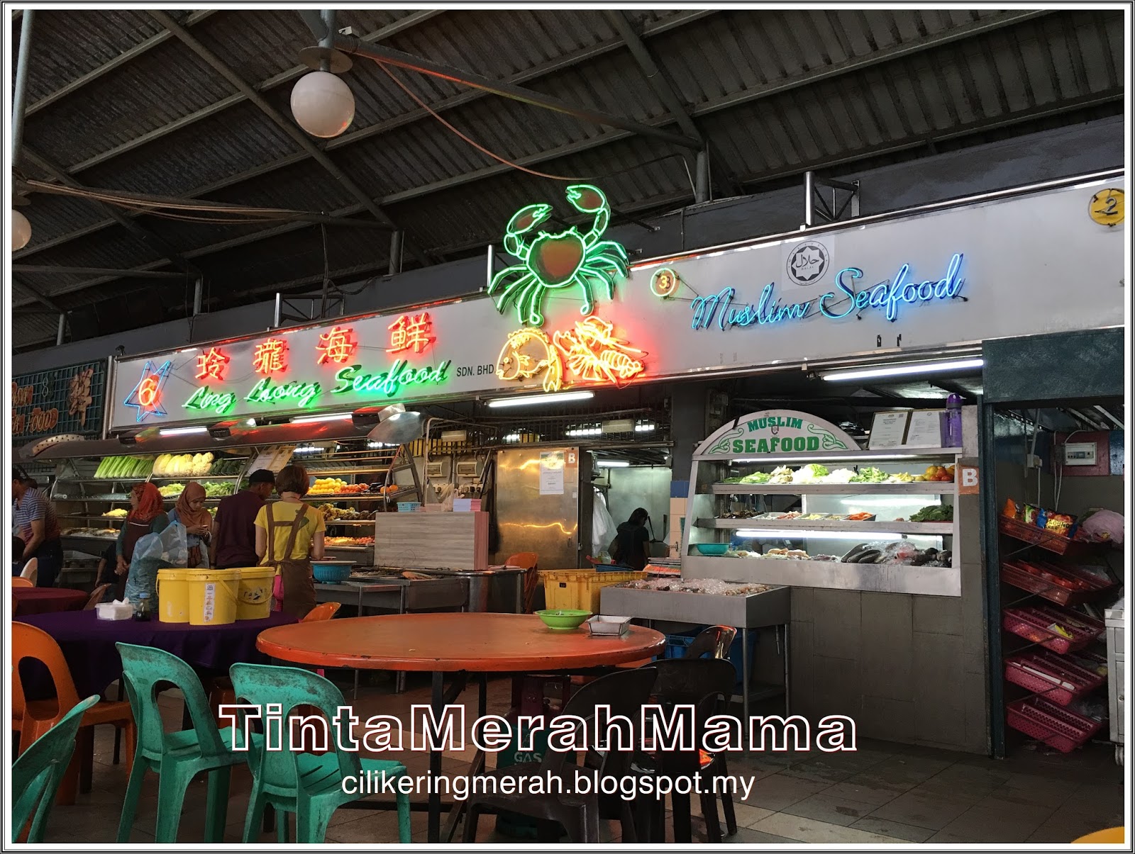 tintamerahmama: menjamu selera di Topspot, Kuching