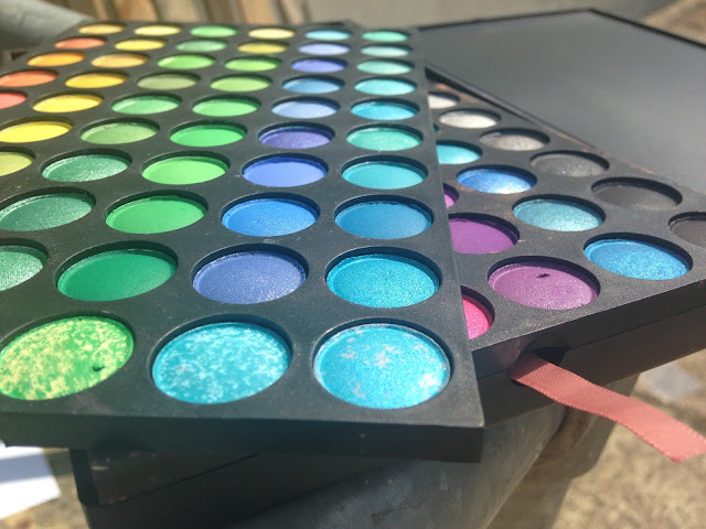 Crown Brush: NEW 120 Colour Eyeshadow Palette SWATCHED!