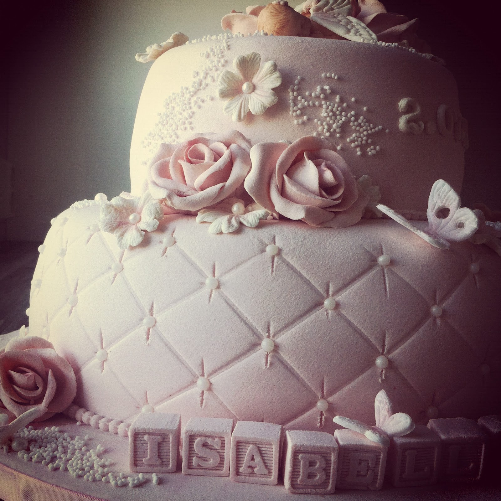 Det Lille Bakeriet: Vakker kake til barnedåp