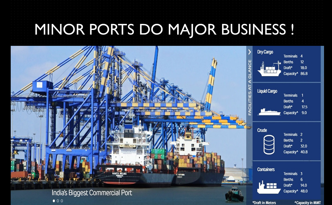 The World of Shipping SCM Logistics: Minor ports do Major business
