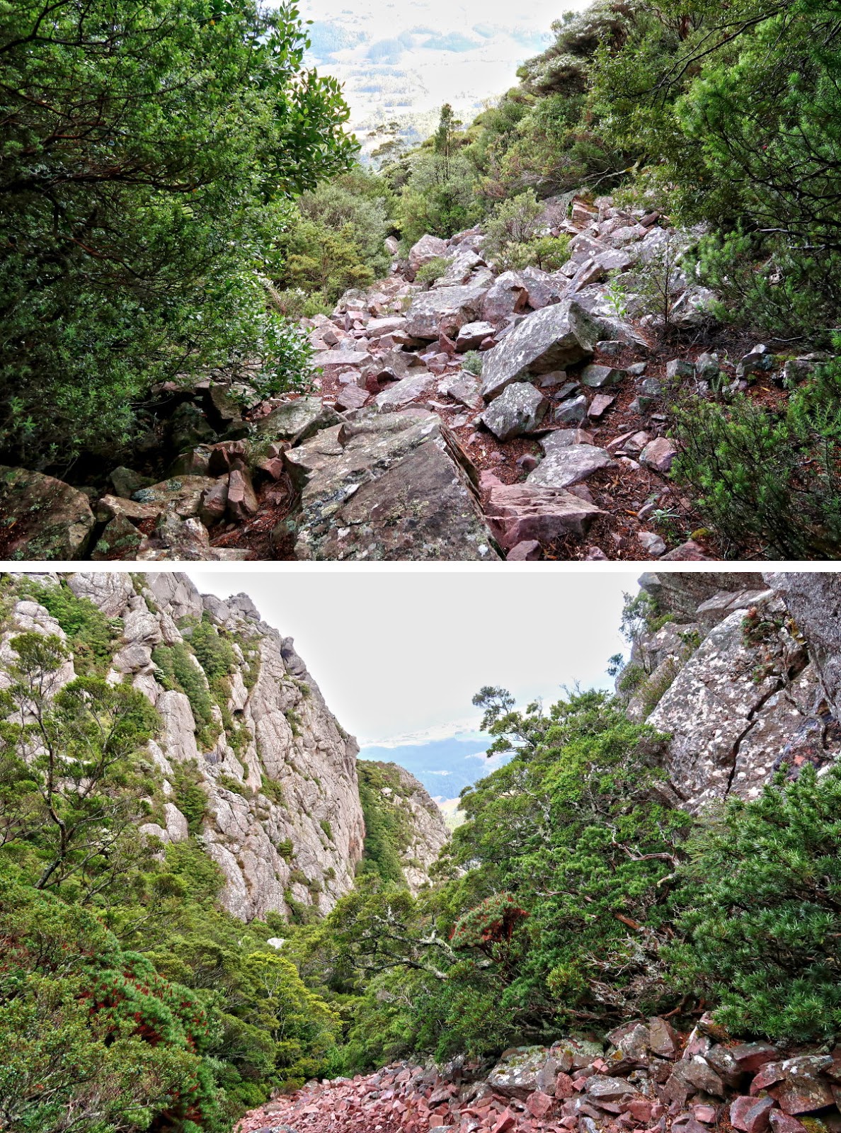 Mountains: Mt Roland, Mt Vandyke, Mt Claude Lookout, Tas, Australia