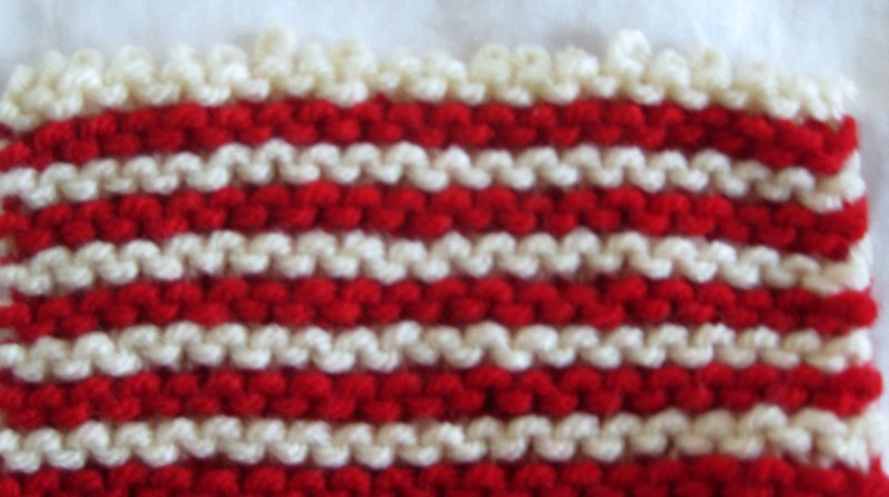 Verdigris Knits: new all knit 2-color scarf pattern - Update - Pattern ...