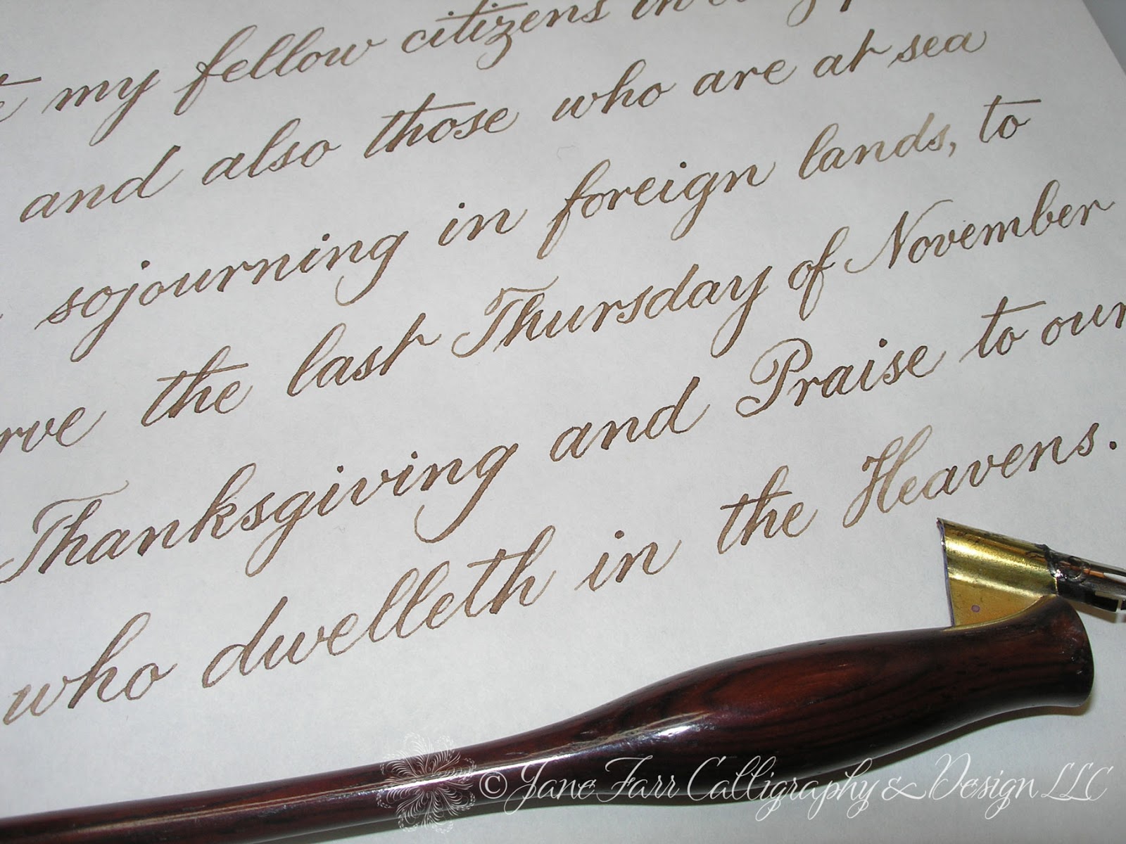 A Place To Flourish: Calligraphy Flourish Friday - Abraham Lincoln's ...