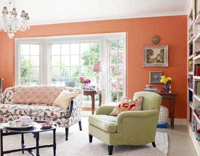LUSTER INTERIORS: Orange Crush