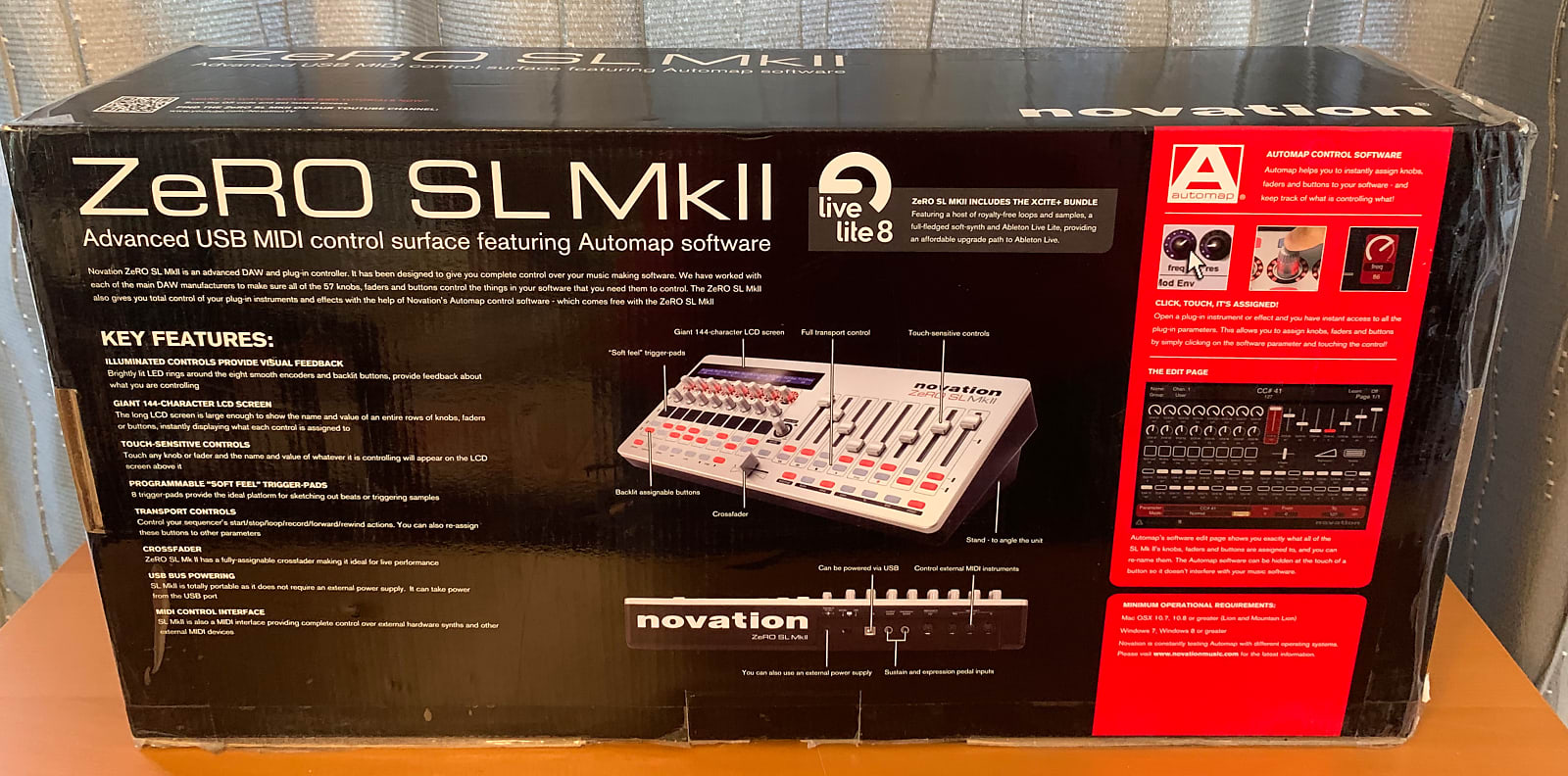 MATRIXSYNTH: Novation Zero SL MkII w/ Original Box