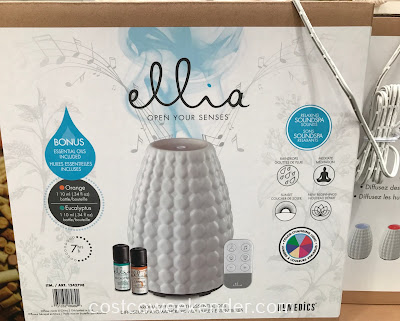 HoMedics Ellia Gaze Diffuser | Costco Weekender