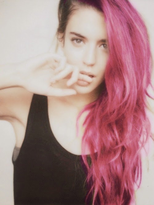 Fotos de Perfil: Mais Meninas de Cabelo Rosa