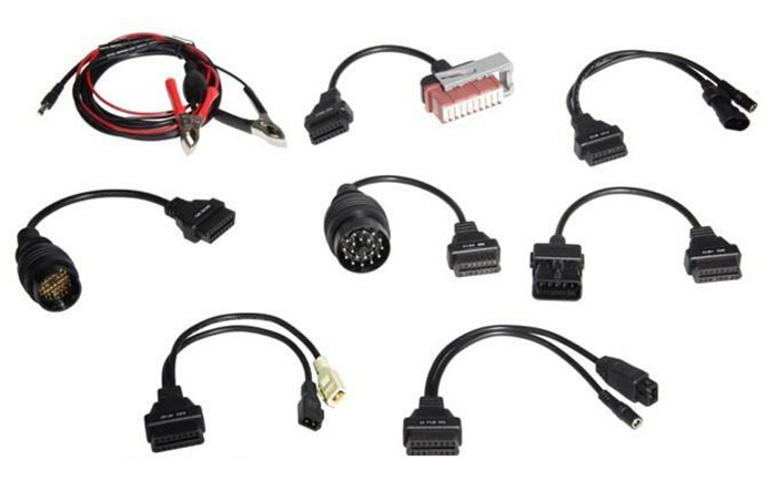 Auto diagnostic scanner: OBD 2 Full Car Cables Set for Auto Diagnostic ...