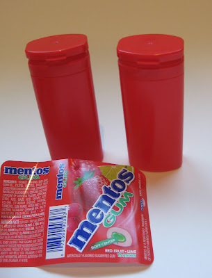 Repurposed Mentos Bottles - Organized 31