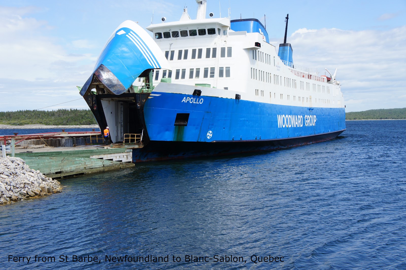 Bill and Nancy wandering: Overnight in Labrador