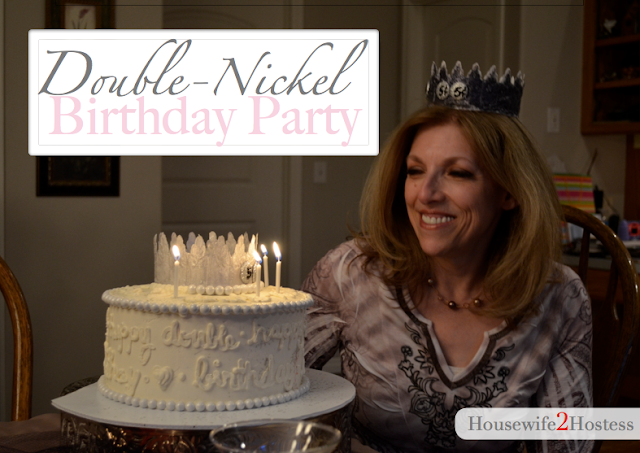 Double-Nickel Birthday Party - Housewife2Hostess