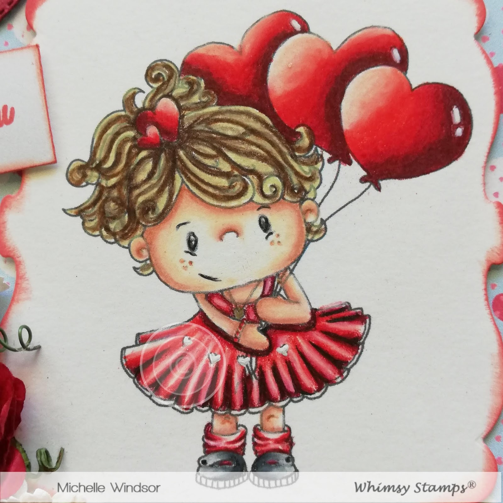 Keen Crafter: Whimsy Stamps New Release Digital Image SweetHeart