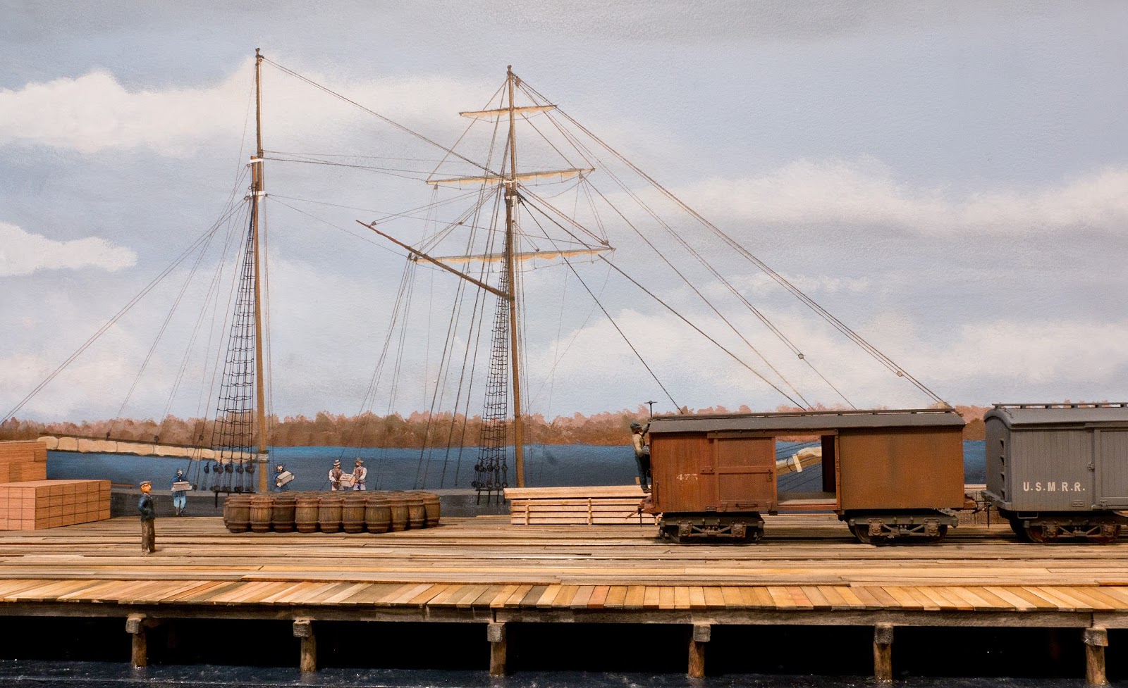 USMRR Aquia Line and other Model Railroad Adventures: Burnside's Wharf ...
