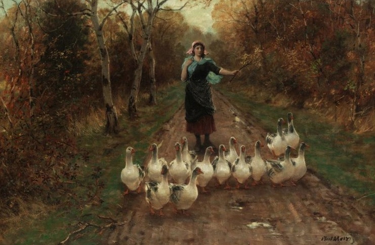 Romancing The Past: Angels and Geese for Michaelmas