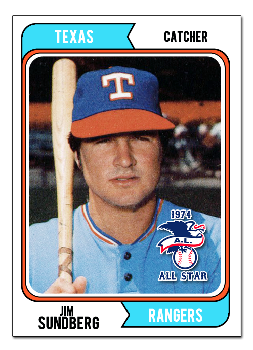 Dick Allen Hall of Fame: 1974 All Star Project: AL Bench