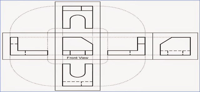 Drafting Teacher blog: Orthographic Projection