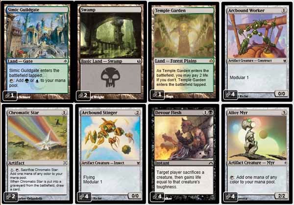 Magic the Gathering Adventures: [Modern] Mirrodin Block: Sunburst and ...