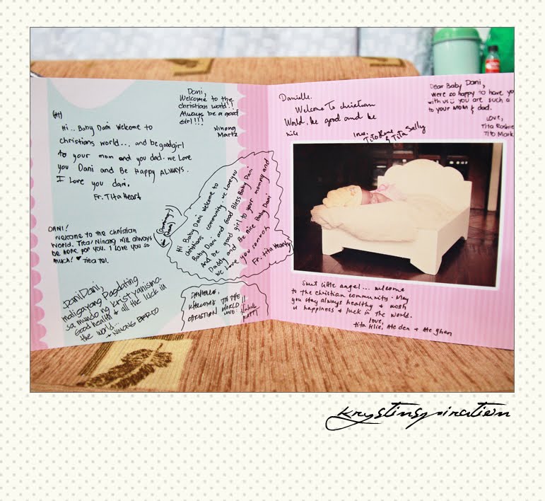 krystinspiration: Dani's Baptism: Photobook