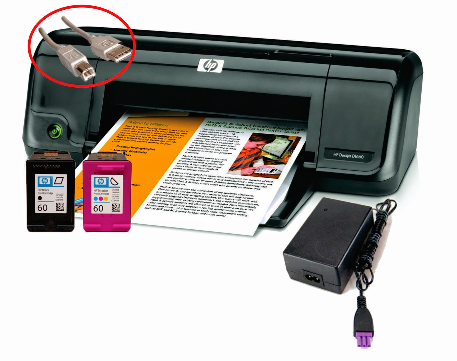 TZL - Soluções em Informática e Lan House: IMPRESSORA HP DESKJET D1660 ...
