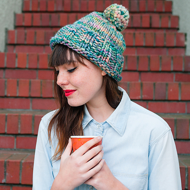 Lovely Yarn Escapes : Free Pattern Thursday - Super Bulky Hats!