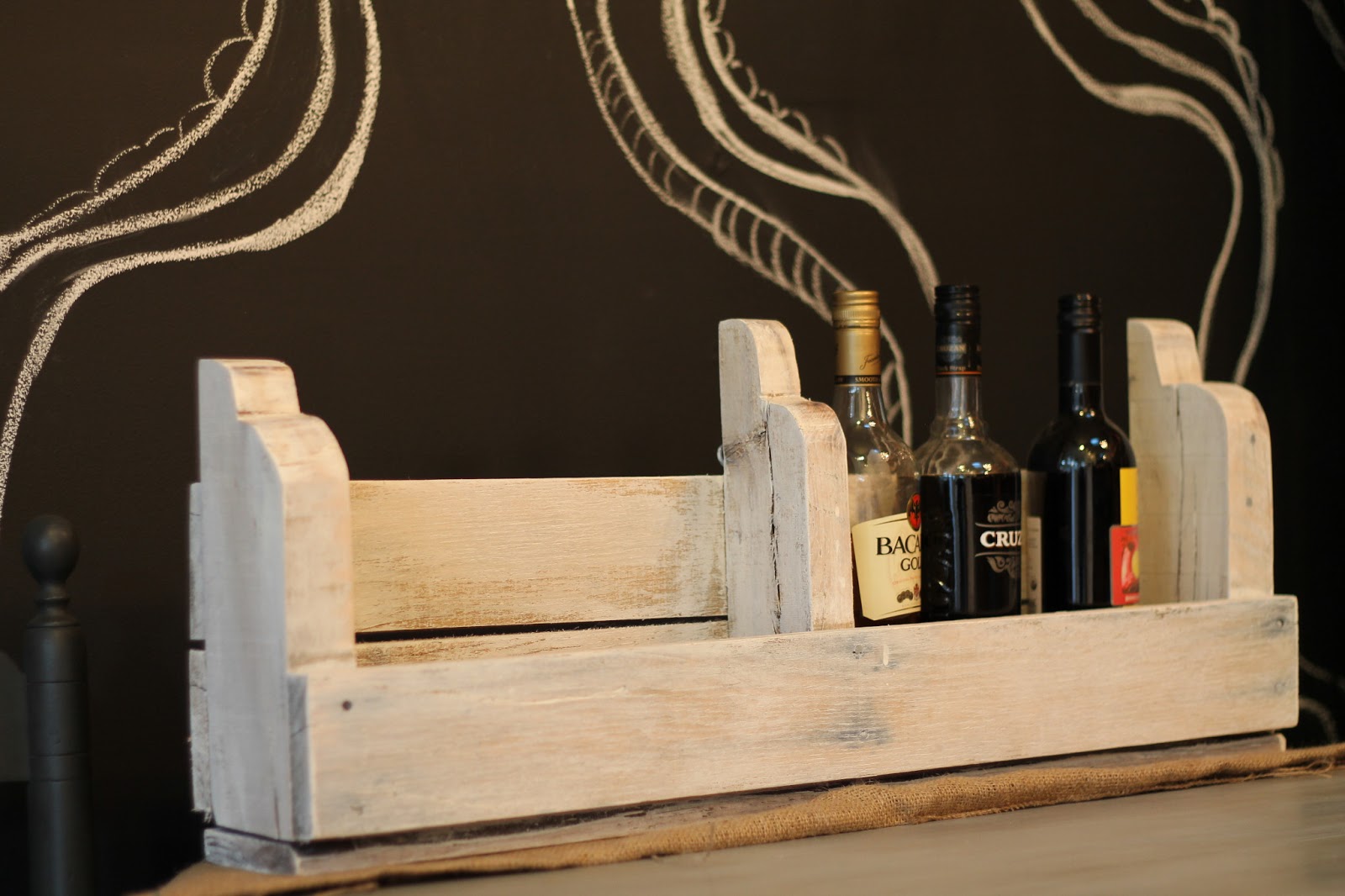 Walrus: Upcycled Pallet Wine Rack