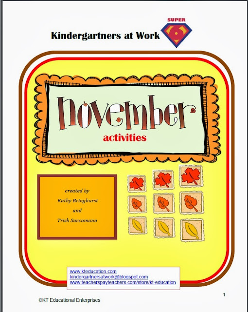 Kindergartners At Work