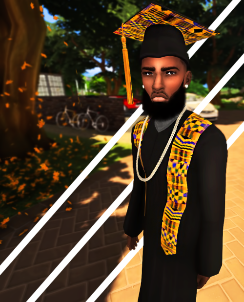 The Black Simmer: Black Excellence Graduation gown by Ebonix