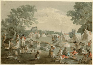 Flintlock and tomahawk: Watercolour by Edward Eyre A MILITARY ...