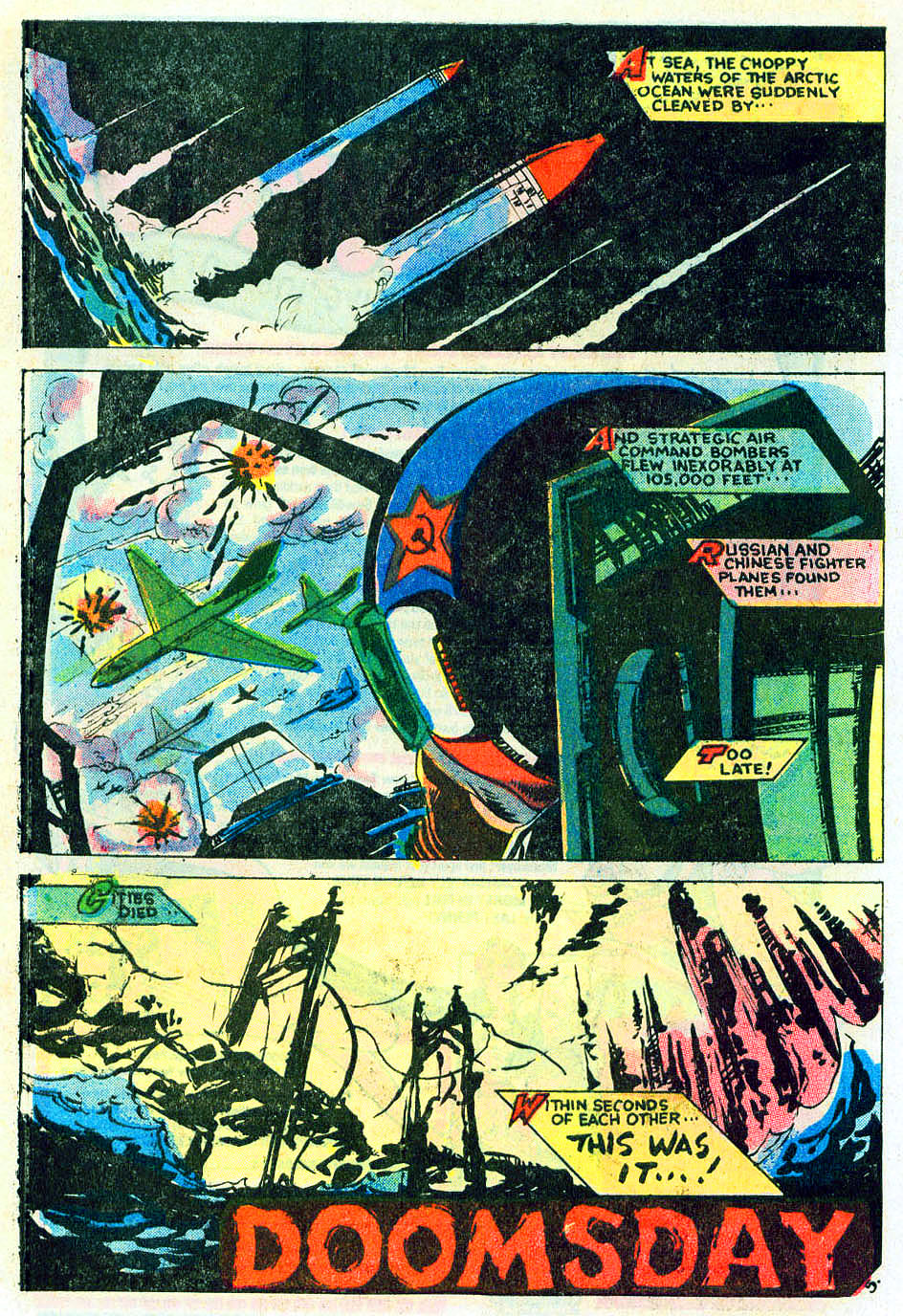 THE CHARLTON COMICS READING LIBRARY: DOOMSDAY+1 #1 JULY 1975