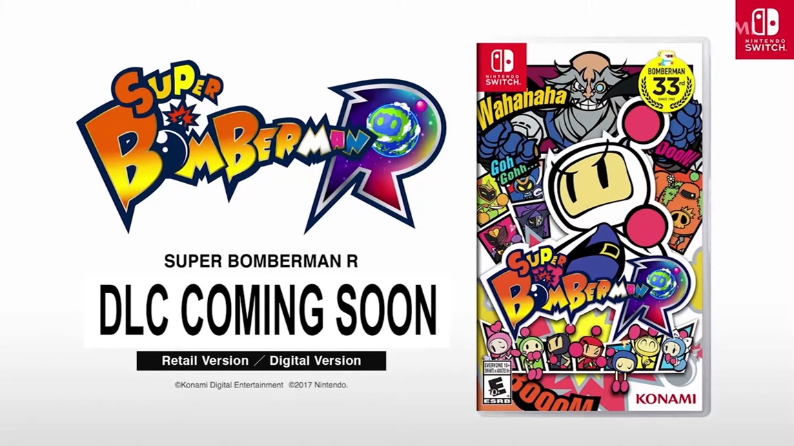 Super Bomberman R (Switch) receberá DLC gratuito - Nintendo Blast