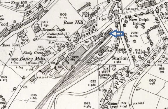 .: Delph to Oldham branch 'The Delph Donkey'