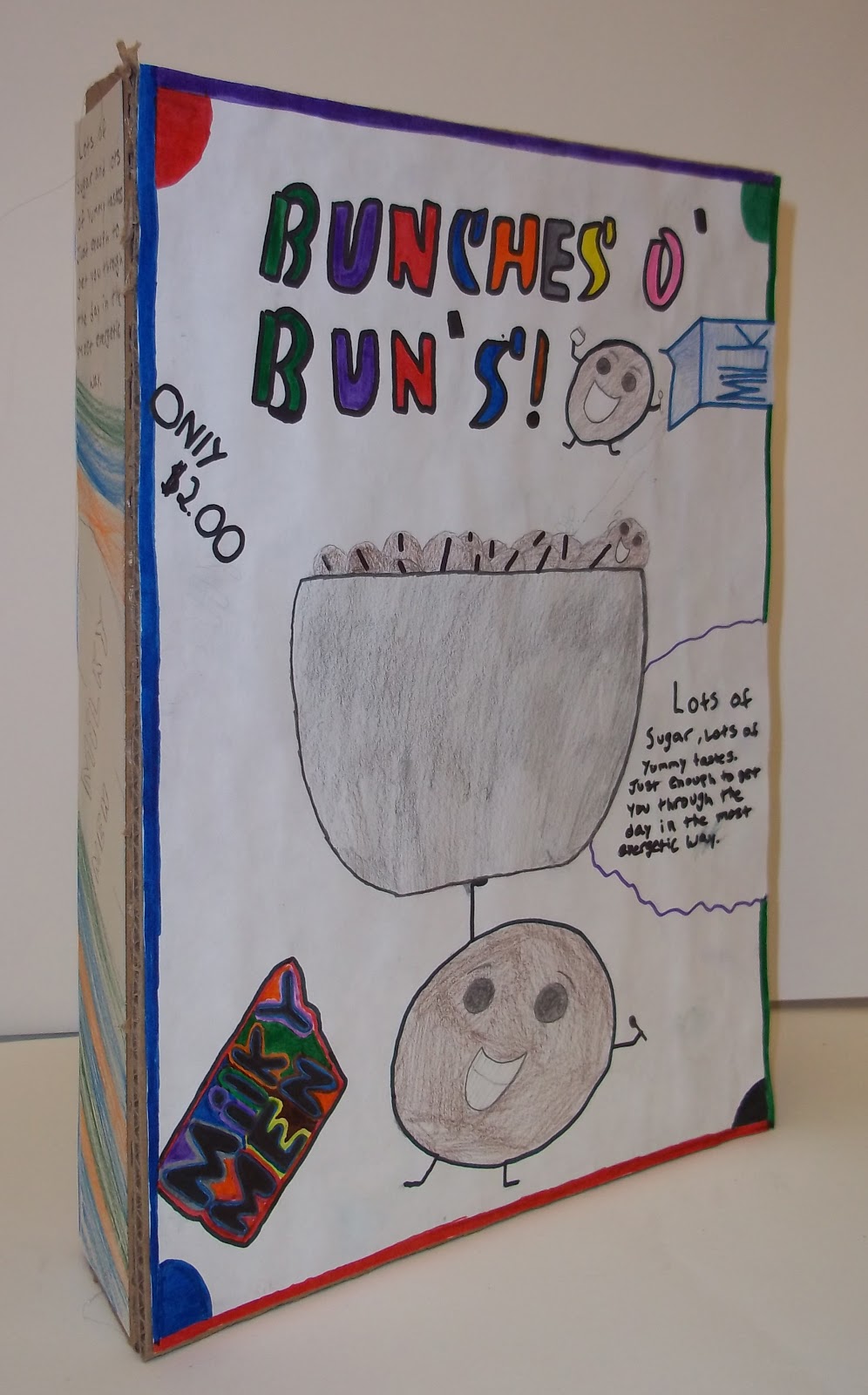 Monument Valley Regional Middle School Art Class: Cereal Box Design ...