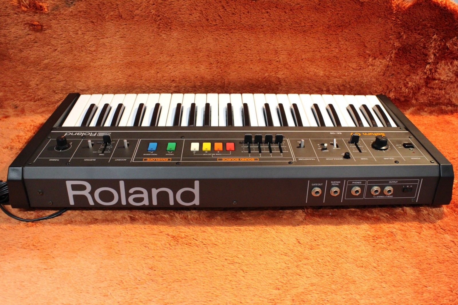 MATRIXSYNTH: Vintage Roland SA-09 Saturn 09 Synthesizer Keyboard w/soft ...
