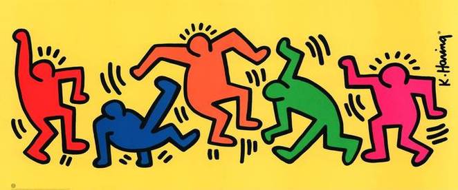 E-SPACE ART: Keith Haring for Kids