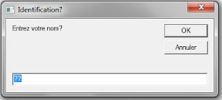 CONNAISSANCE DE BASE: Script InputBox avec programmation du bouton ...