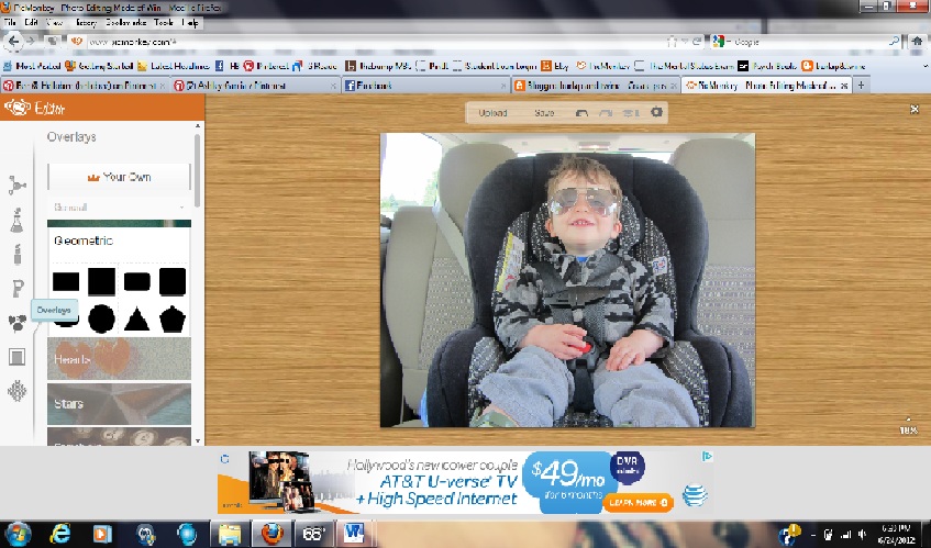 burlap and twine: picmonkey invitation tutorial
