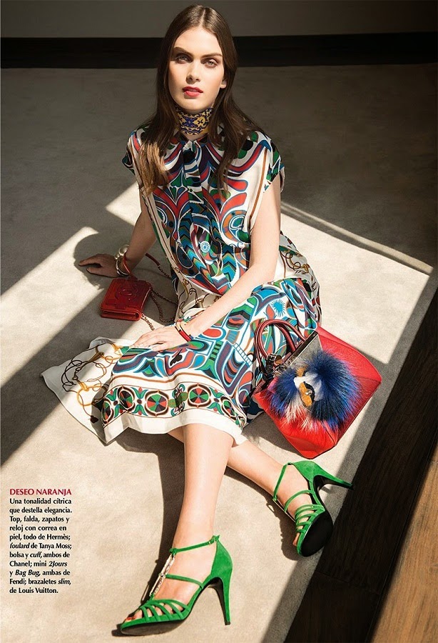 Últimas Tendencias: Maria Palma posa con looks sofisticados y femeninos ...