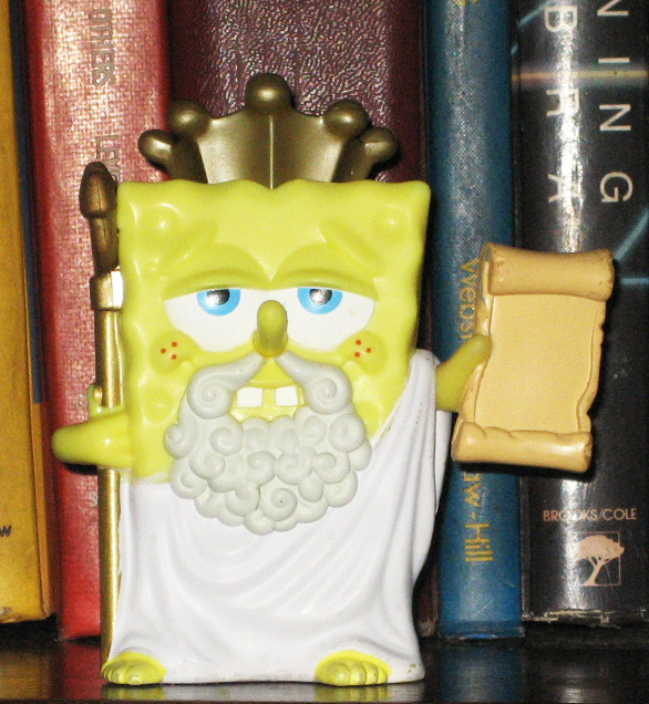Percy's Fast Food Toy Stories : Greekgod SpongeBob