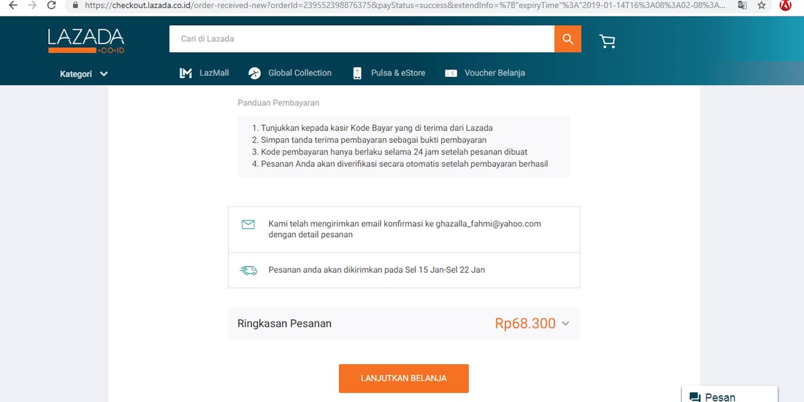 Belajar Algoritma Pemrograman: Flowchart & Bukti Pembelian Online Shop ...