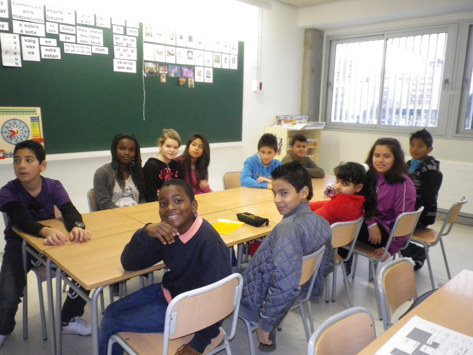 Aula d´acollida. Escola Parc de les Aigües.: L'aula d'acollida