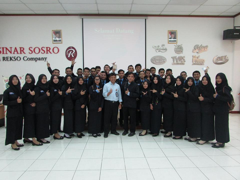 Tekhnologi,Informasi, dan Komunikasi: Kujungan Industri ke PT: SINAR SOSRO