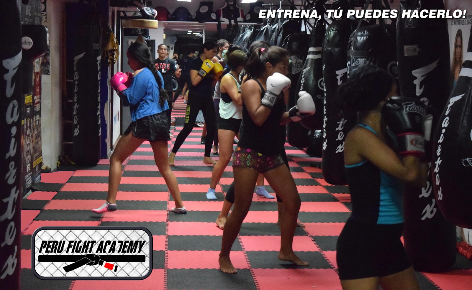 Academia de boxeo en San Miguel