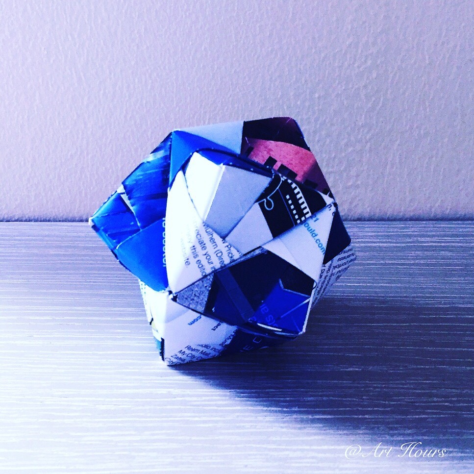 ArchGuide: Origami Tutorial: Sonobe unit and a glimpse into Sonobe ...