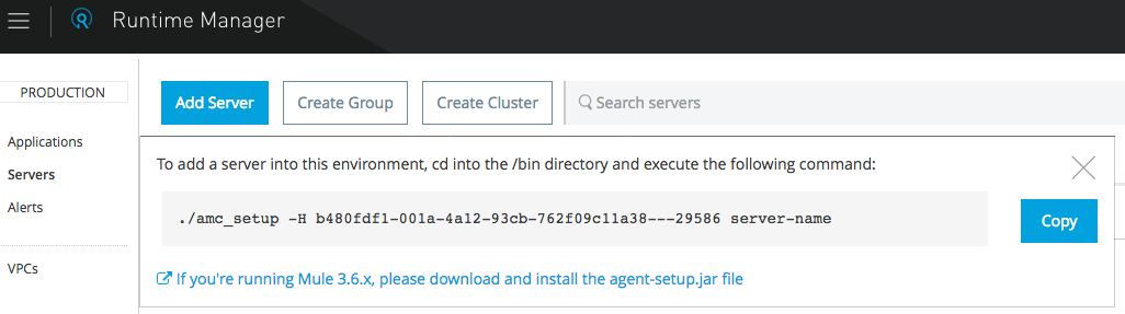 Mulesoft API proxy in an hybrid architecture